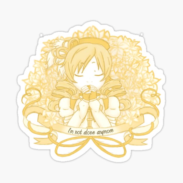 "Madoka Magica - Mami Tomoe" Sticker for Sale by KayBit | Redbubble