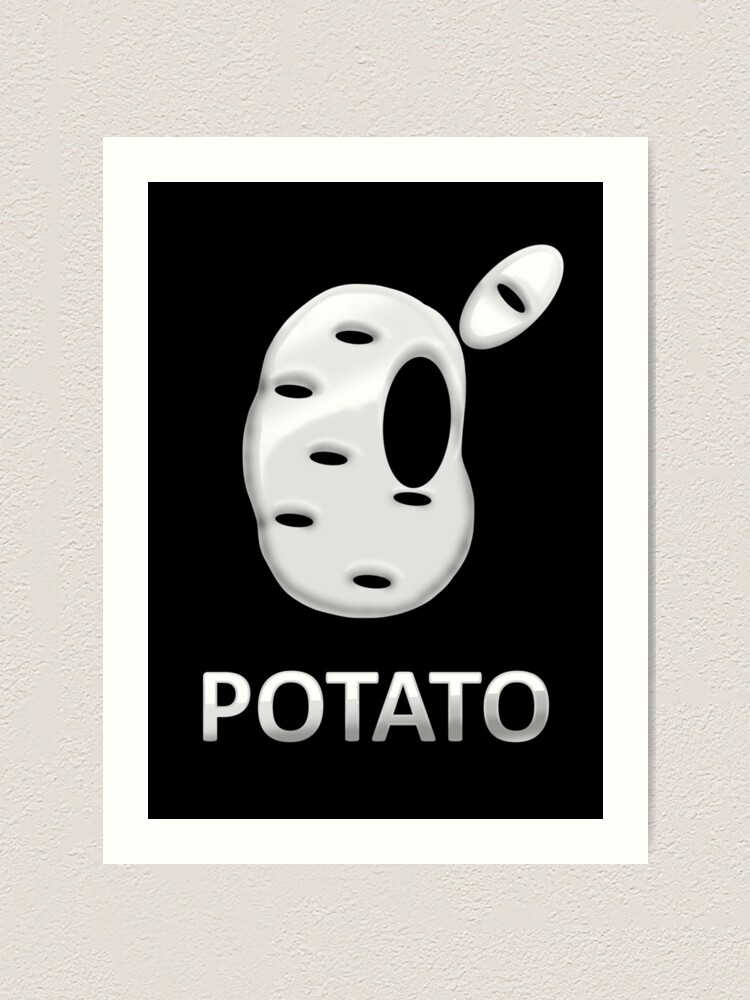 "Potato PC Logo" Art Print for Sale by BenYeYe | Redbubble