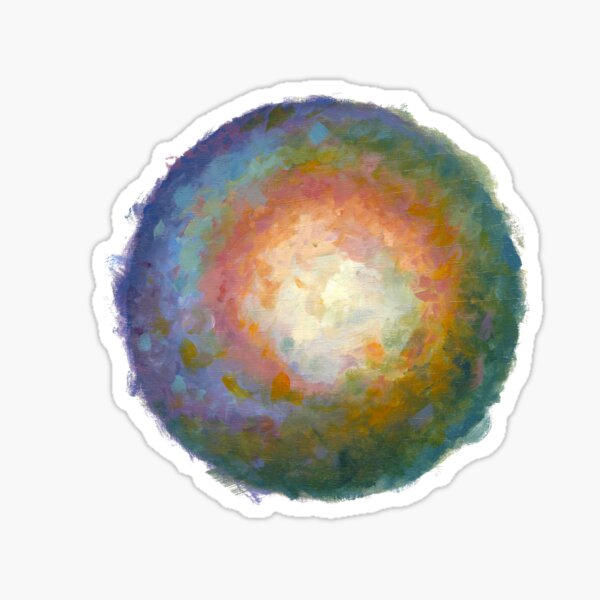 "Rainbow Orb" Sticker for Sale by SuperCockatiel | Redbubble