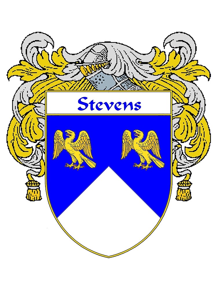 "Stevens Coat of Arms / Stevens Family Crest" by William Martin | Redbubble