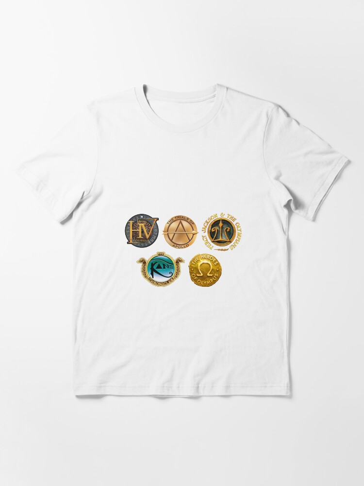 "Rick Riordan Logo's" T-shirt for Sale by berrymuffin | Redbubble ...