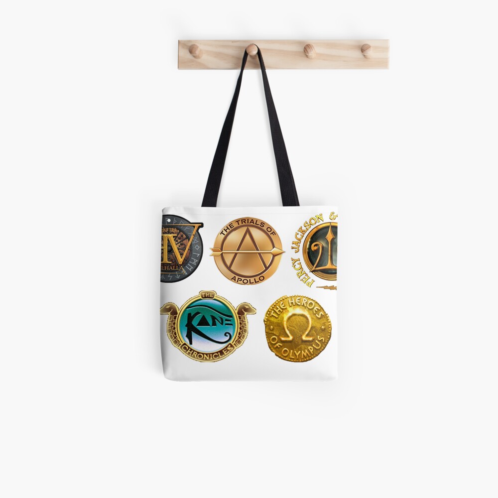 "Rick Riordan Logo's" Tote Bag by berrymuffin | Redbubble