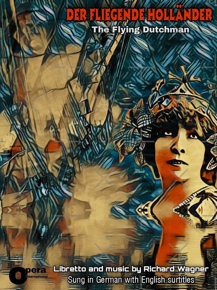 Opera Poster: Wagner's Flying Dutchman Premium Matte Vertical Poster ...