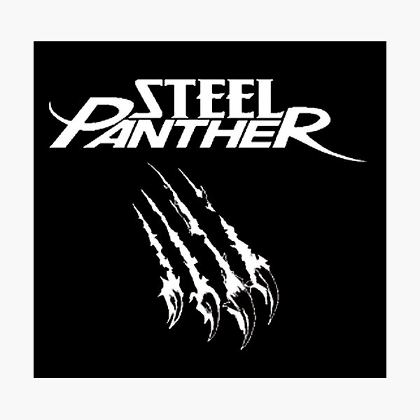 "Steel Panther band logo 99cm Genres: Comedy rock" Photographic Print ...