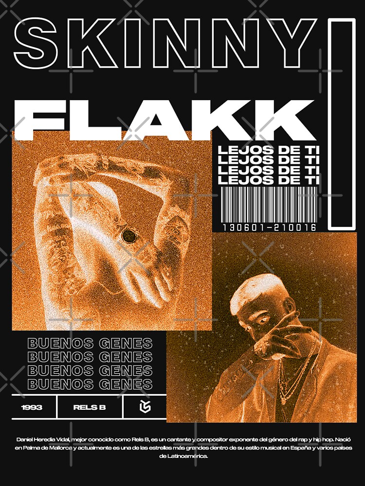 Camiseta Rels B Rapero Músico Vintage para Hombre Mujer vendido por ...