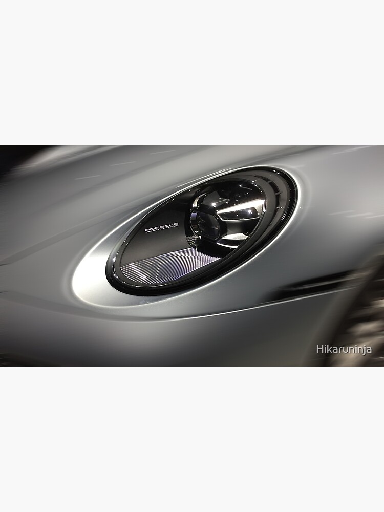"Porsche 911 Led Matrix System Auto Design headlights" Art Print by ...