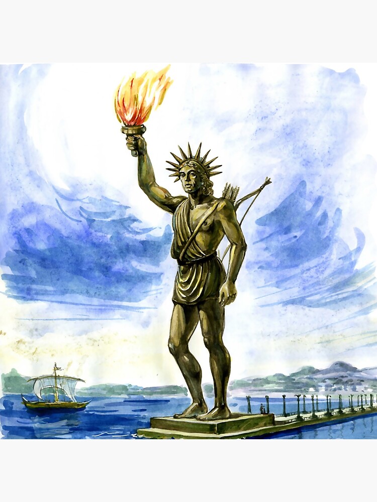 " rhodes, colossus of rhodes, colossus,Greek statues,greek sculpture ...