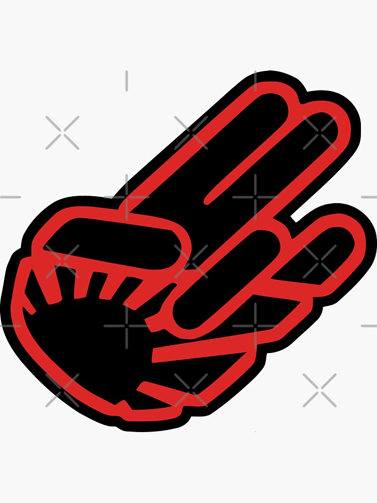 "JDM Hand Sign Japan Rising Sun" Sticker for Sale by ozumdesigns ...