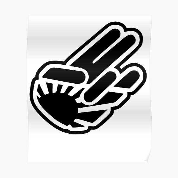"JDM Hand Sign Japan Rising Sun" Poster by ozumdesigns | Redbubble