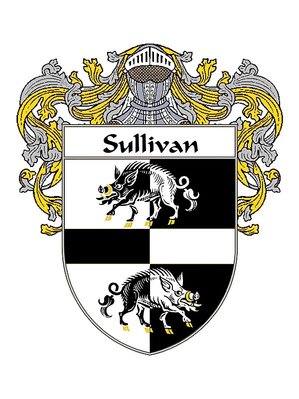 "Sullivan Coat of Arms / Sullivan Family Crest" by William Martin ...