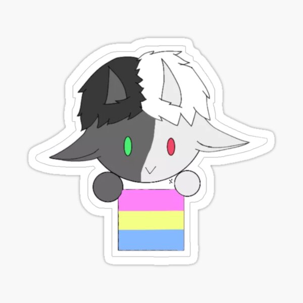 "Chibi Ranboo Says Pan Rights" Sticker for Sale by PunkPikaArt | Redbubble