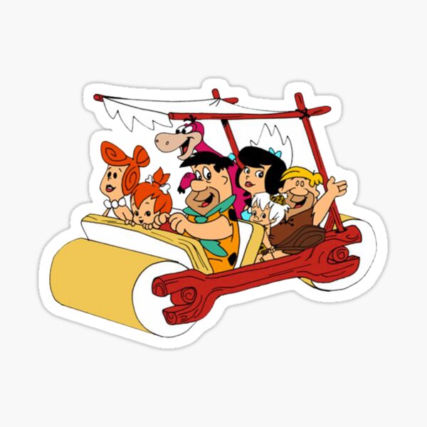 The Flintstones Stickers | Redbubble