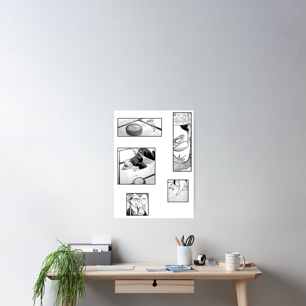"the way of the househusband roomba sticker pack" Poster for Sale by ...