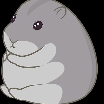 "Sad hamster" Sticker by Atsuwu | Redbubble