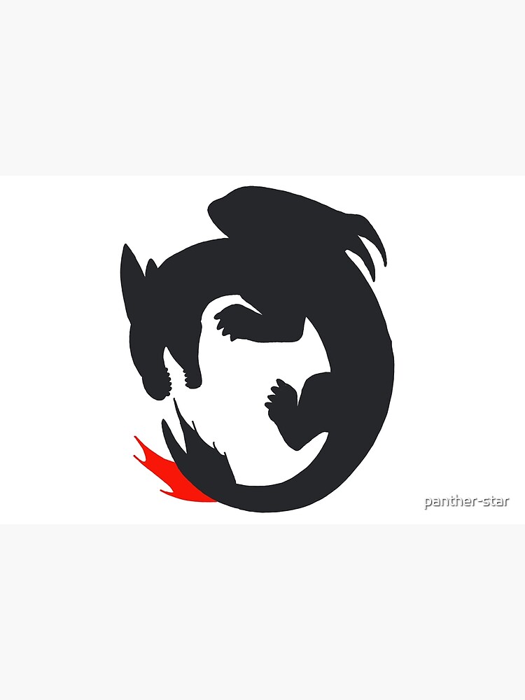 "How To Train Your Dragon Toothless Logo" Poster by panther-star ...