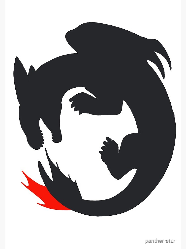 "How To Train Your Dragon Toothless Logo" Spiral Notebook for Sale by ...