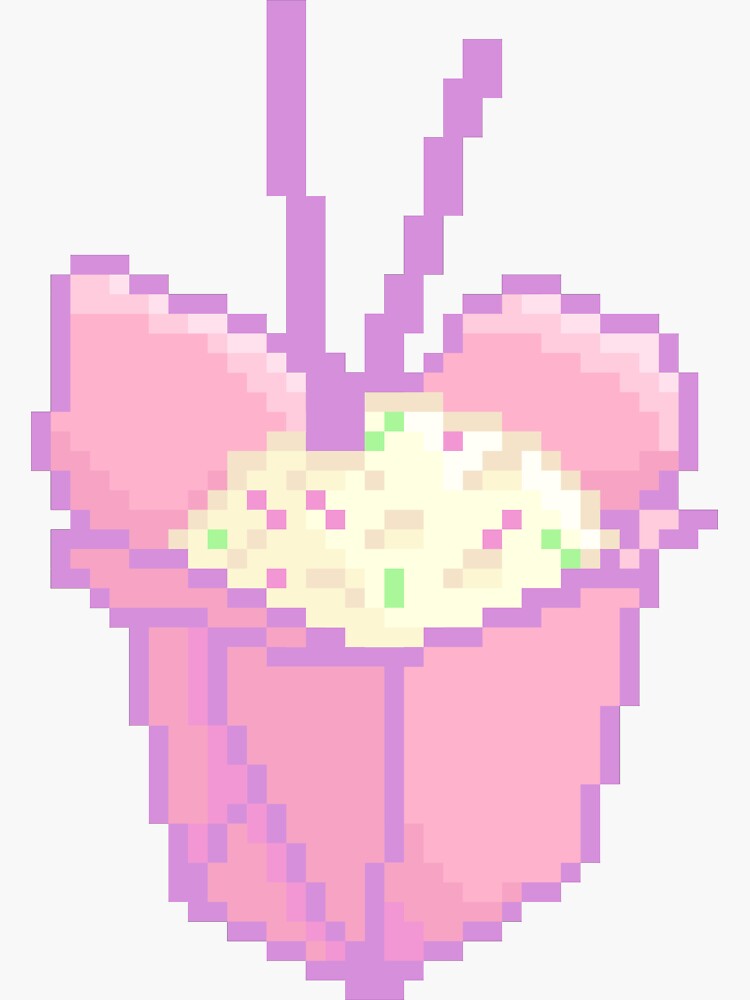"8-Bit Pixel Rice" Sticker for Sale by treblesomebat | Redbubble