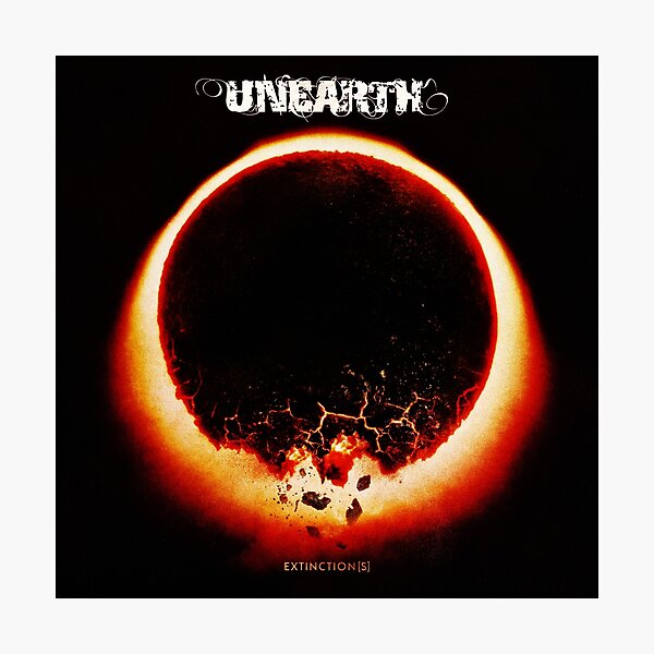"Best of Unearth Band Logo Wallpaper 99cm Genres: Metalcore" Fotodruck ...