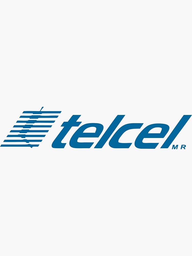 "Telcel Logo" Sticker for Sale by hsalamet | Redbubble