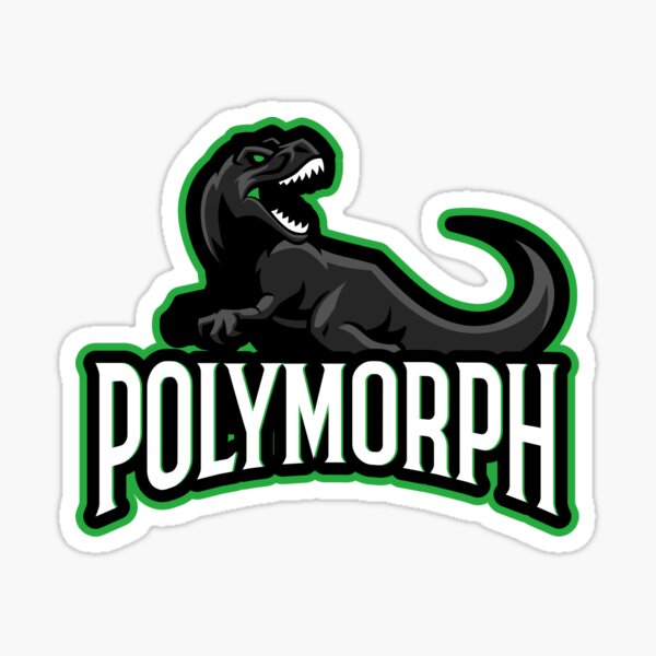 "Polymorph T-Rex" Sticker by WizardsCouncil | Redbubble