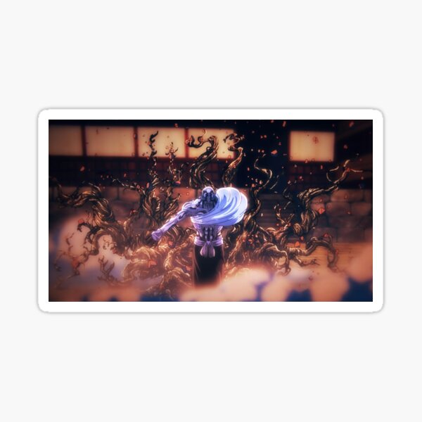 "Jujutsu Kaisen Hanami Attack Pose" Sticker for Sale by connorosmond ...