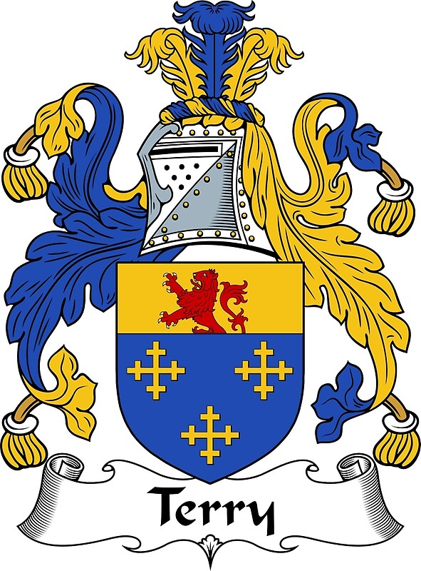 "Terry Coat of Arms / Terry Family Crest" by William Martin | Redbubble