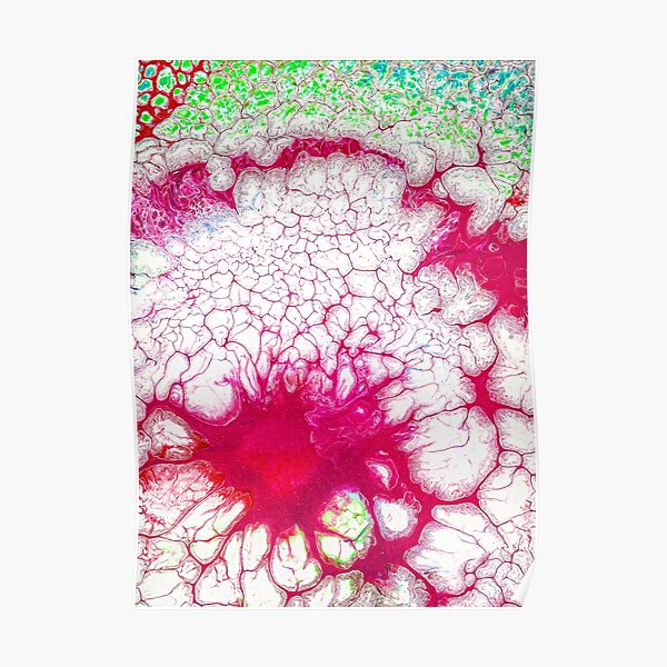 Póster «Pintura original del desierto de rayos x.» de GEAimages | Redbubble