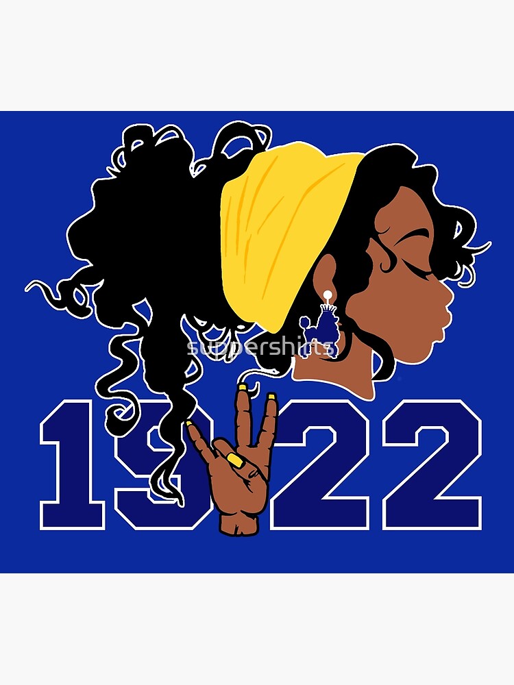 "SGRho 1922 Hand Sign Sigma African Head Band Gamma Poodle" Poster for ...