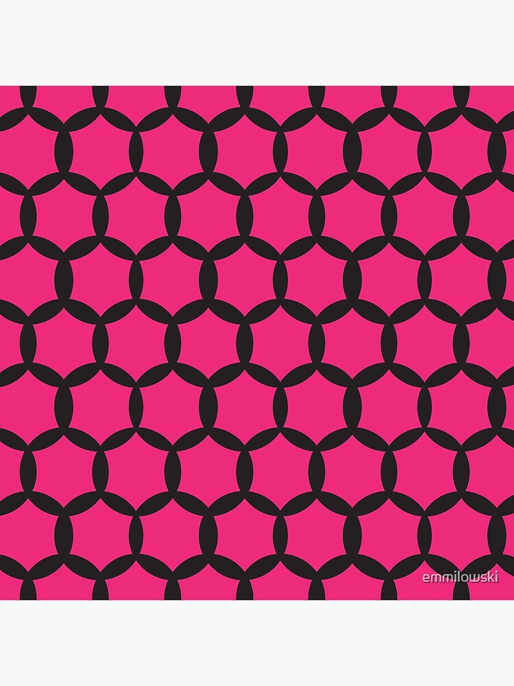 "Cute Circle Pattern Pink" Poster for Sale by emmilowski | Redbubble