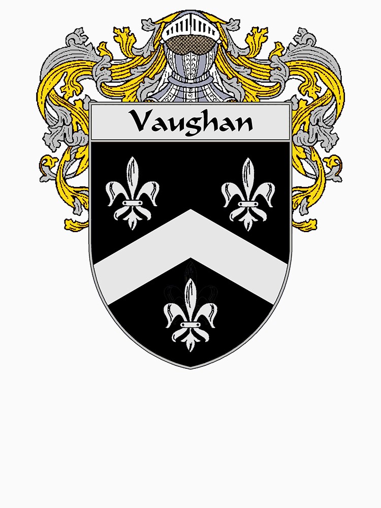 "Vaughan Coat of Arms / Vaughan Family Crest" T-shirt for Sale by ...