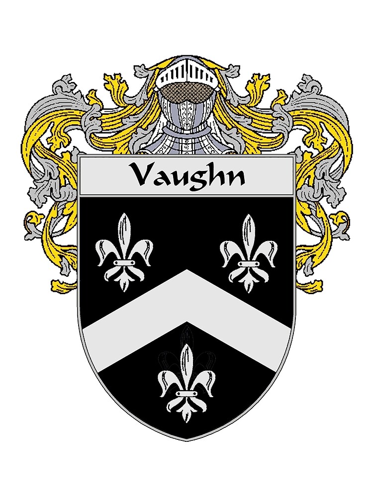 "Vaughn Coat of Arms / Vaughn Family Crest" Art Print by IrishArms ...