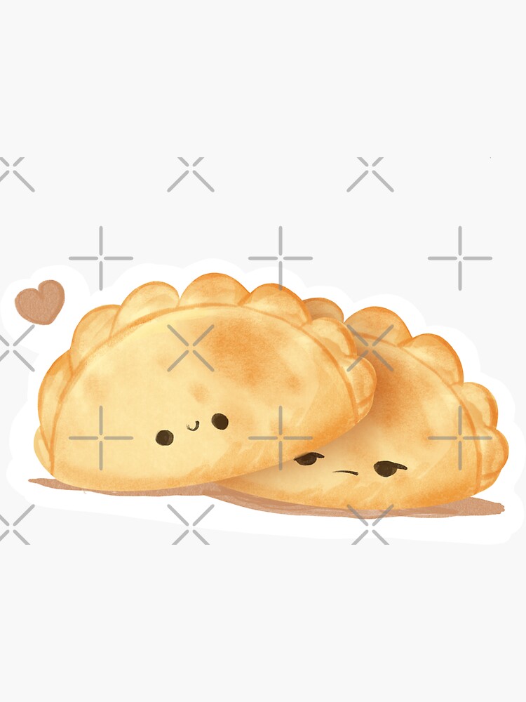 "Empanadas Loves Pastel Pasty Pastry" Sticker for Sale by mamaehm ...