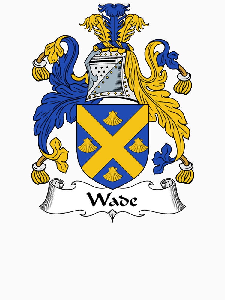 "Wade Coat of Arms / Wade Family Crest" T-shirt for Sale by IrishArms ...
