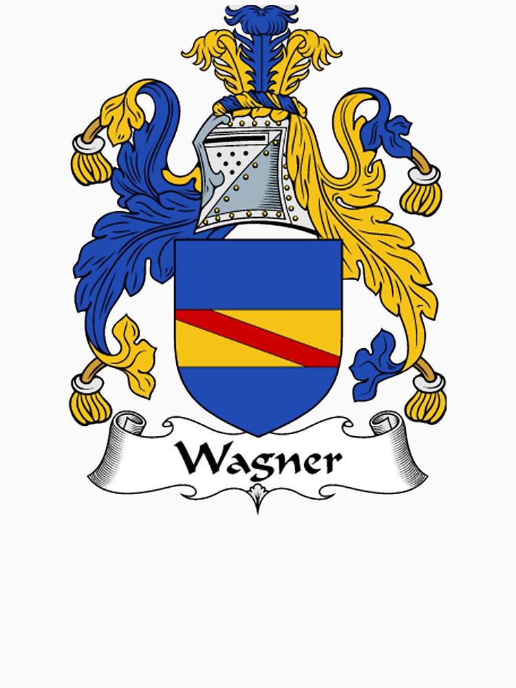 "Wagner Coat of Arms / Wagner Family Crest" T-shirt for Sale by ...