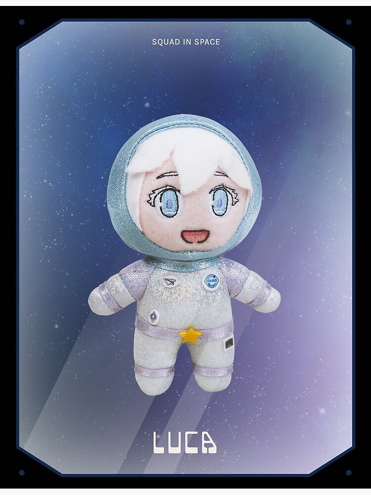 "Squad In Space - Luca" Poster for Sale by sternskit123 | Redbubble