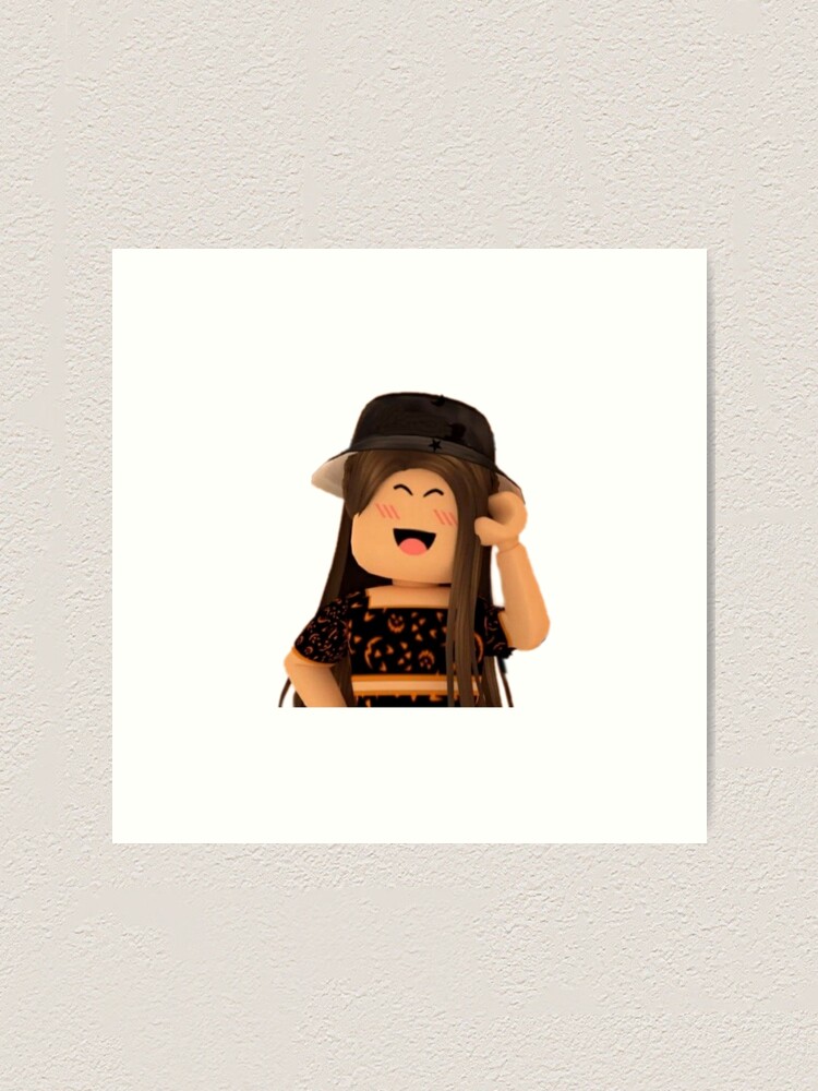 "Roblox girl" Art Print by katystore | Redbubble