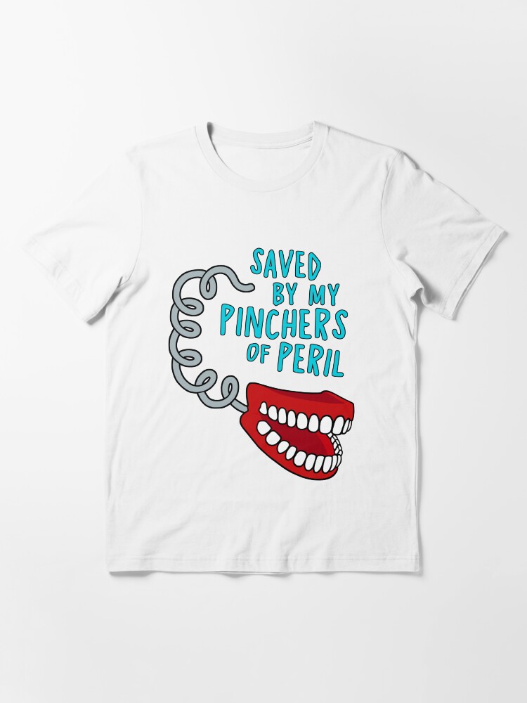 "Pinchers of Peril" T-shirt for Sale by PithyPetunia | Redbubble | the ...