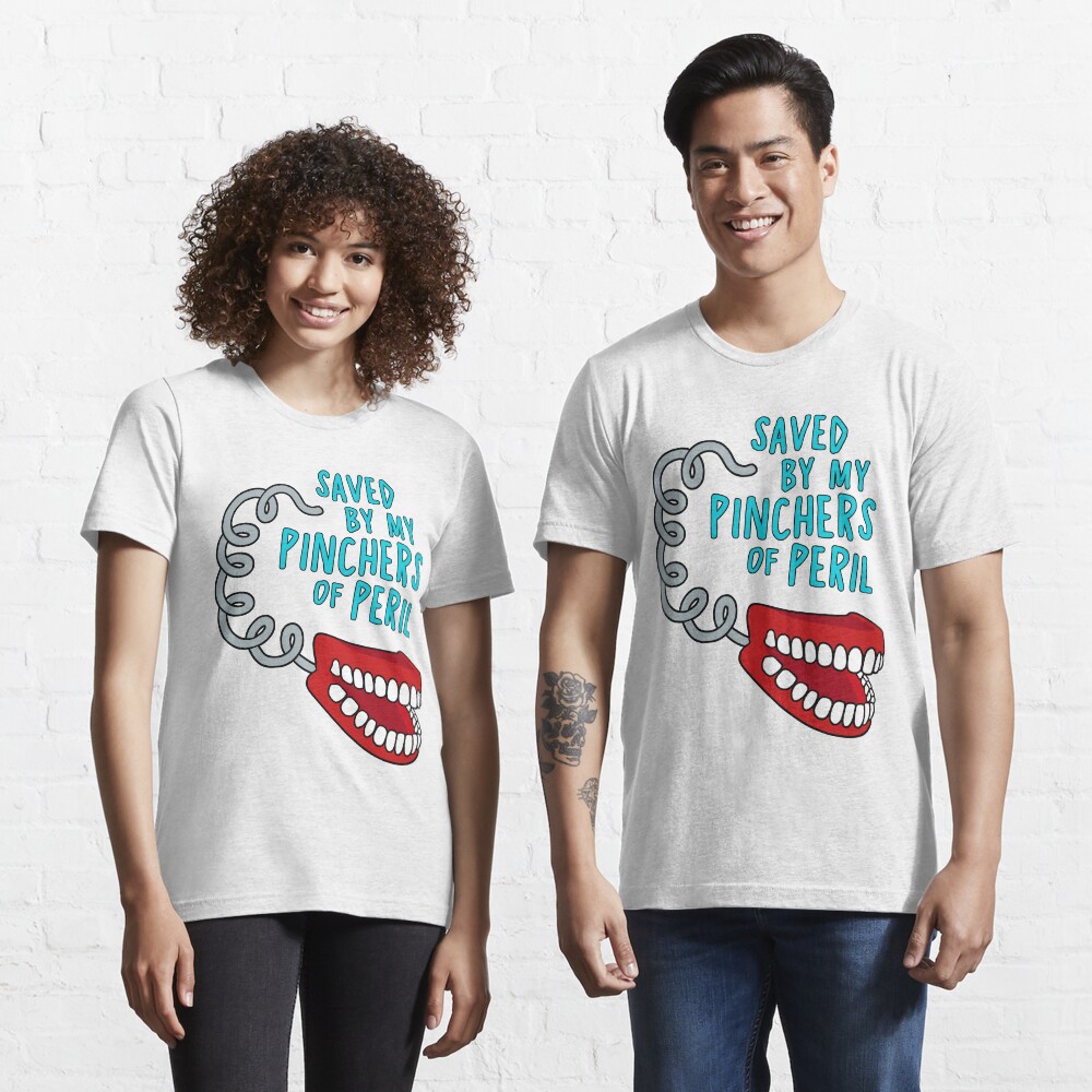 "Pinchers of Peril" T-shirt for Sale by PithyPetunia | Redbubble | the ...