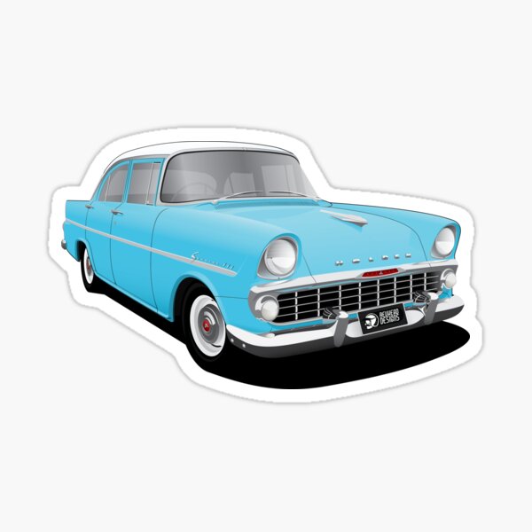 "Holden EK Special Sedan - Twilight Turquoise" Sticker for Sale by ...