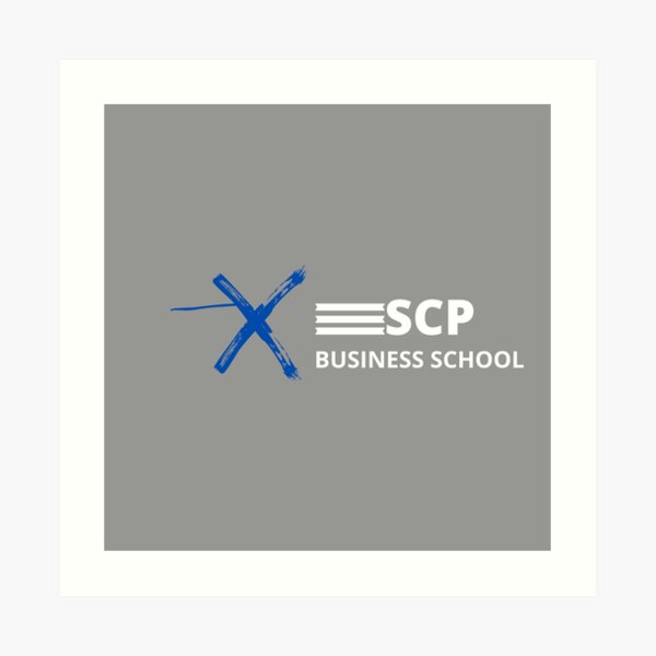 "ESCP Logo and Typography" Art Print by Sahil0786 | Redbubble
