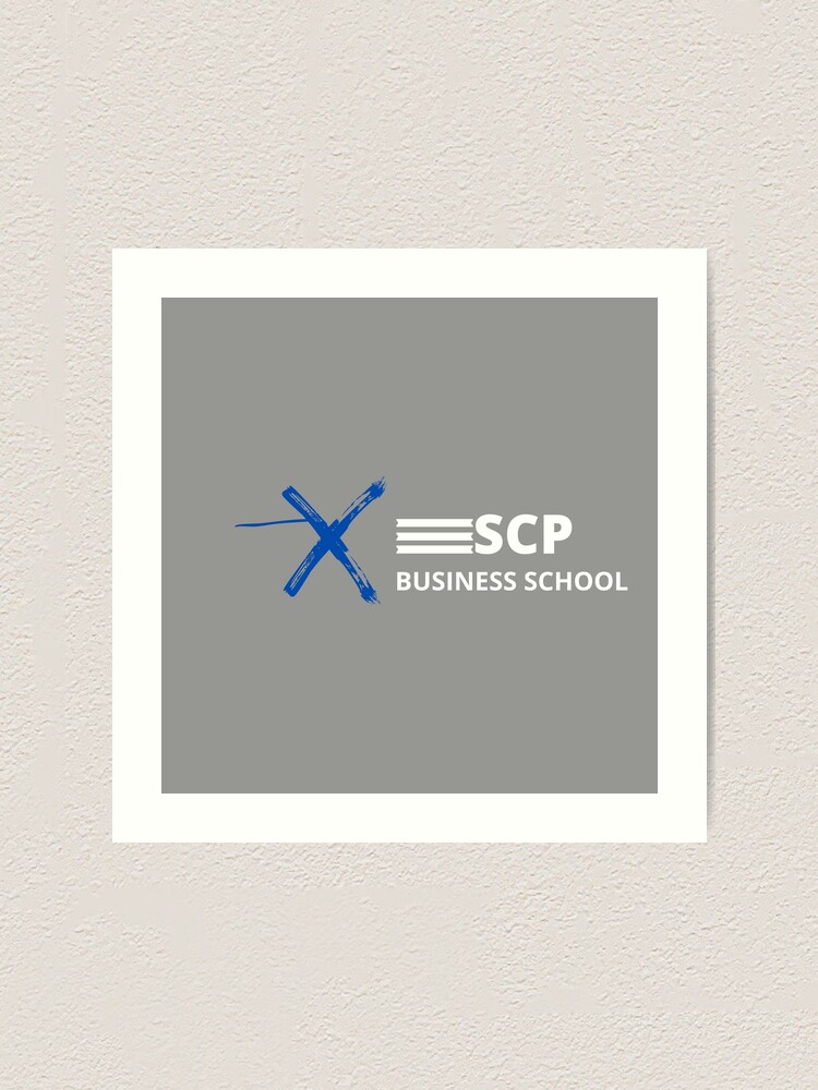 "ESCP Logo and Typography" Art Print by Sahil0786 | Redbubble