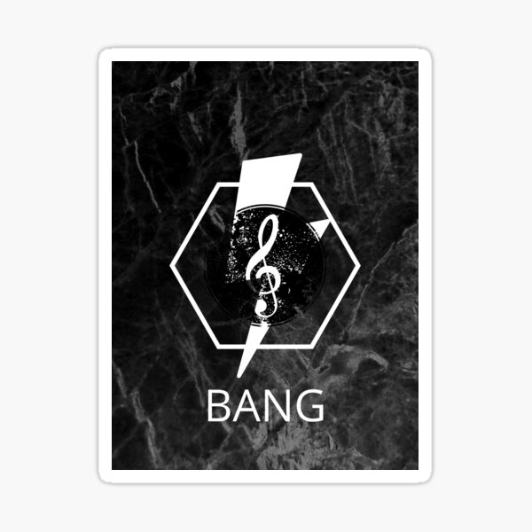 "Bang" Sticker for Sale by pratyush159 | Redbubble