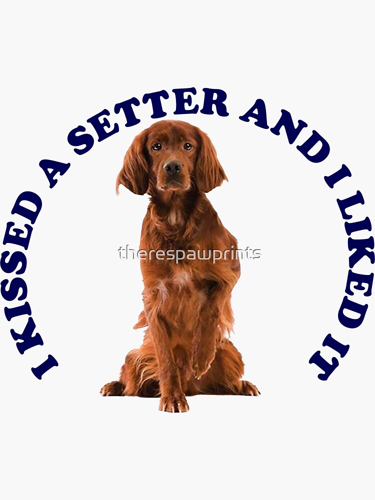 "Red Setter" Sticker von therespawprints | Redbubble