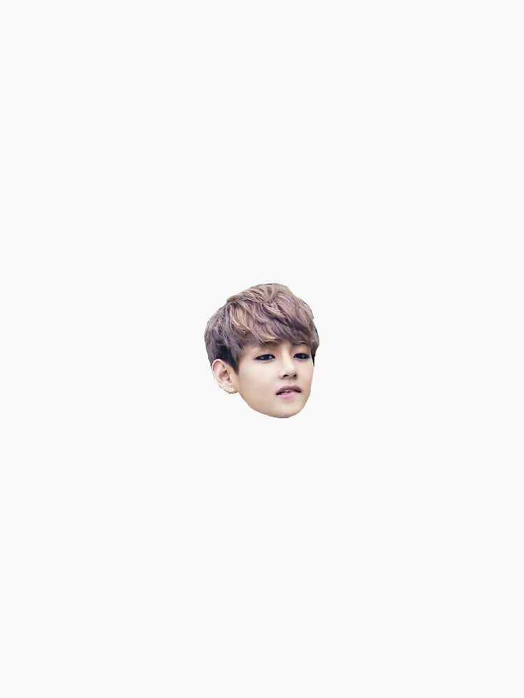 "BTS V STICKER" Sticker by heyitsirene | Redbubble