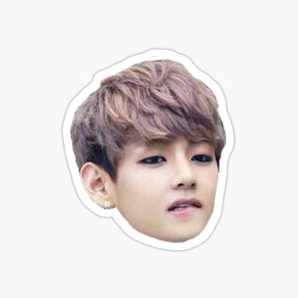 "BTS V STICKER" Sticker by heyitsirene | Redbubble