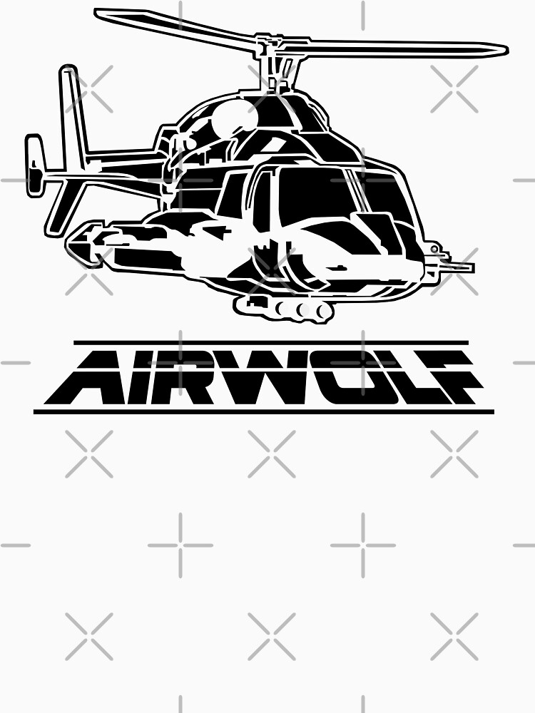 "Airwolf" Essential T-Shirt for Sale by Ravensclaw3 | Redbubble
