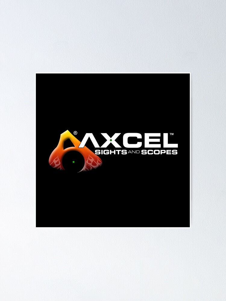 "AXCEL" Poster by moedabelia | Redbubble
