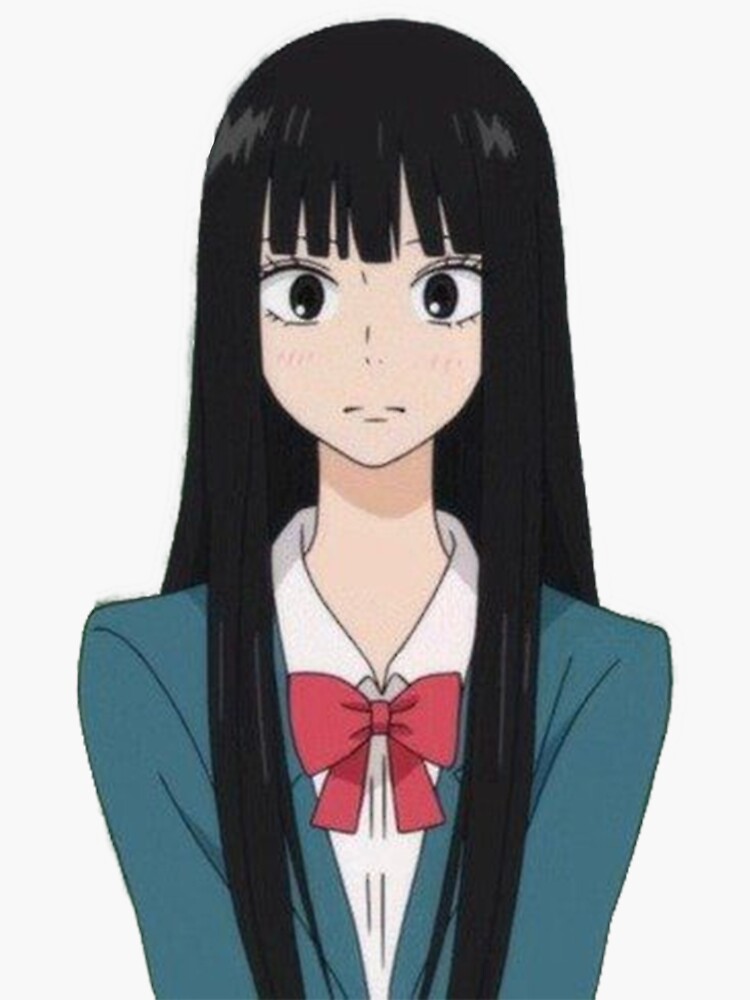 "Sawako Kuronuma (Kimi ni Todoke)" Sticker by kawaiicrossing | Redbubble