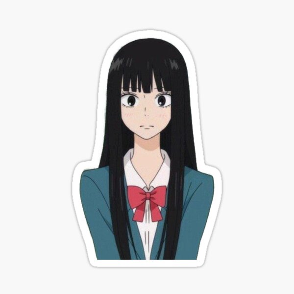 "Sawako Kuronuma (Kimi ni Todoke)" Sticker by kawaiicrossing | Redbubble