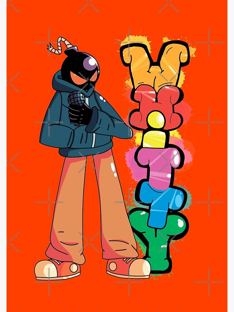 "Whitty mod character with graffiti (Friday Night Funkin Vs Whitty ...